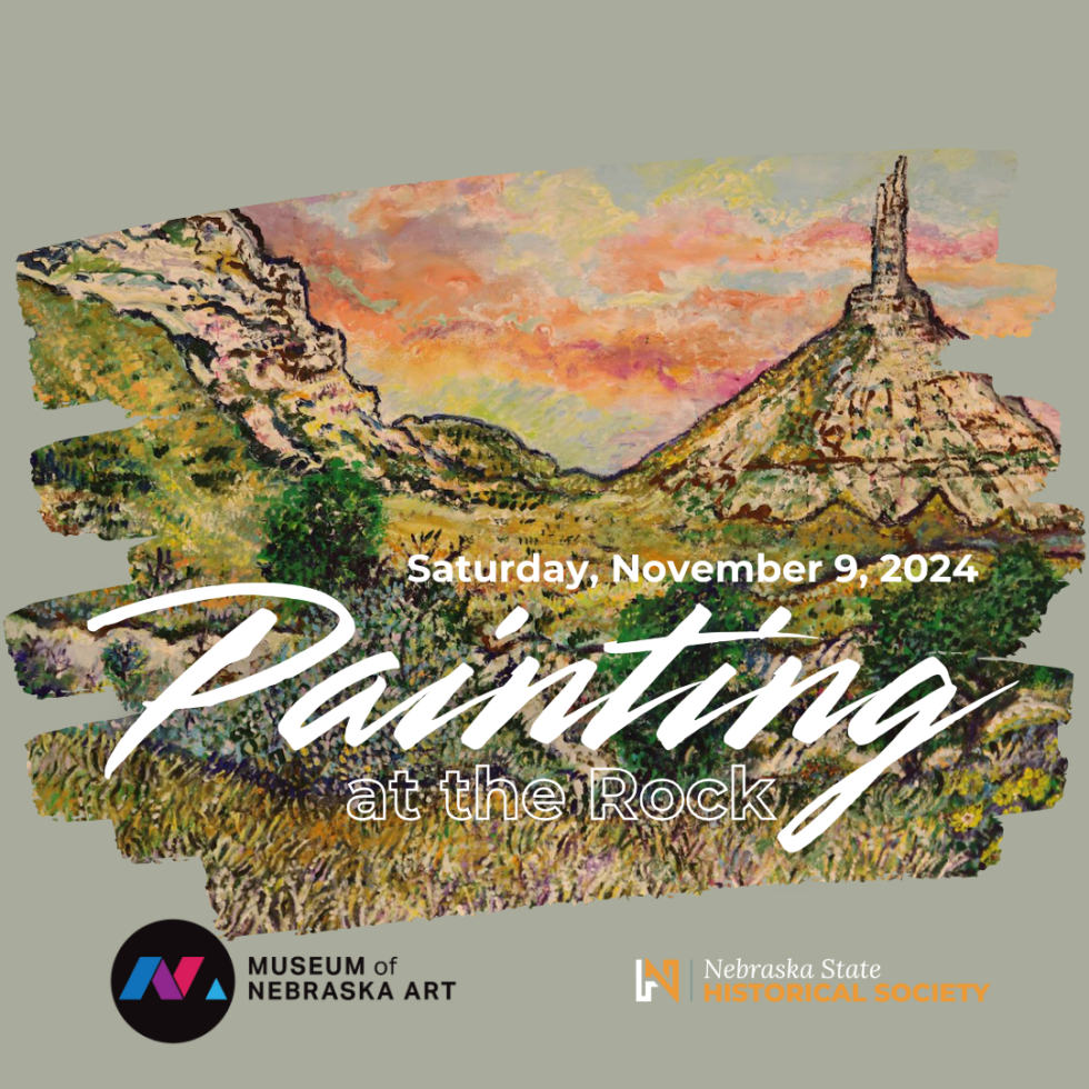 Painting at the Rock - Nebraska State Historical Society