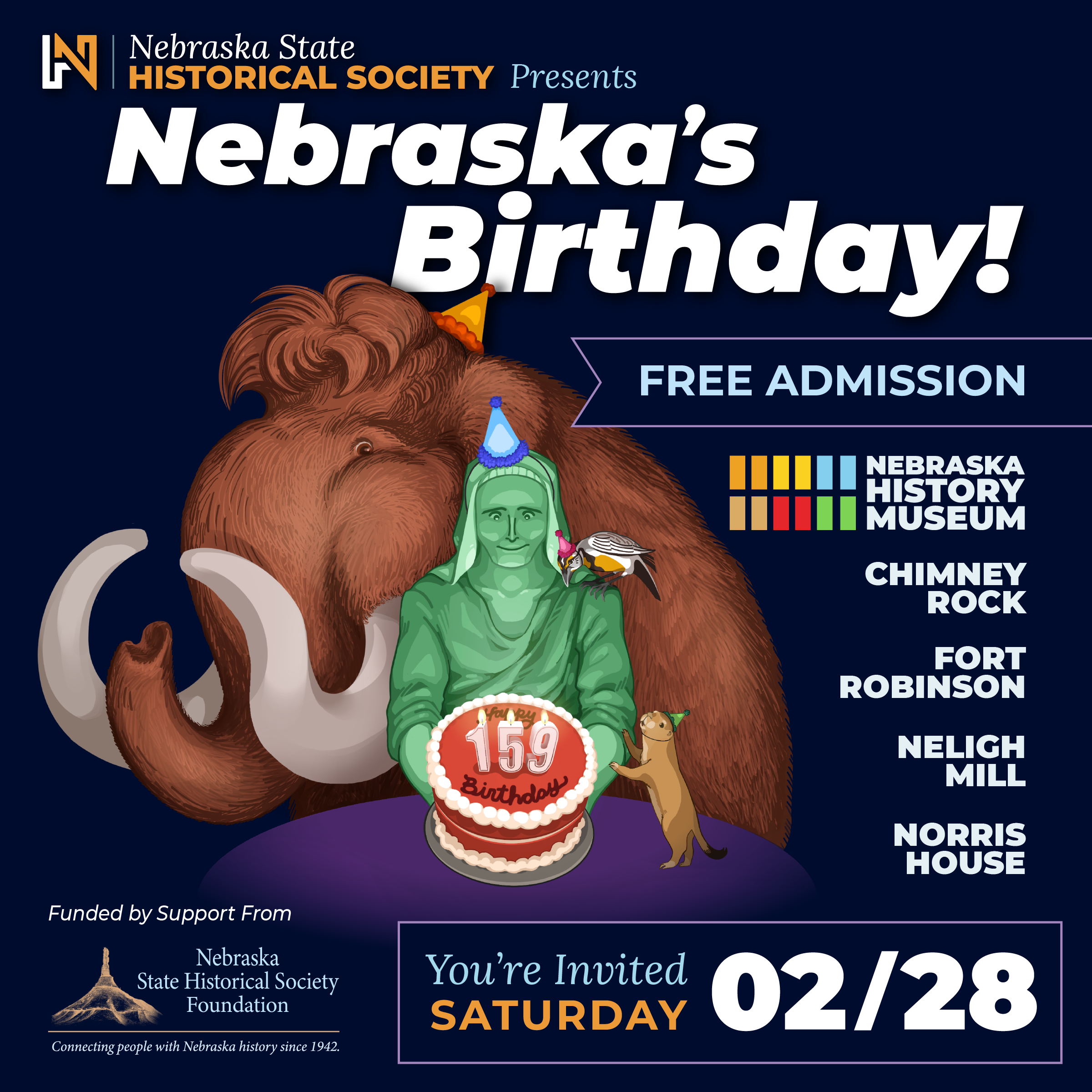 Nebraska Statehood Day Celebration 2026 - Nebraska State Historical Society